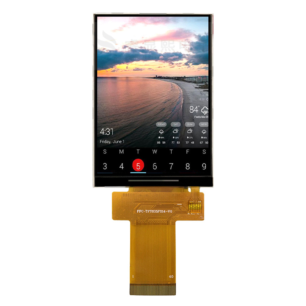 3.5 Inch TFT LCD Module MIPI ILI9488 for Automotive Cockpits
